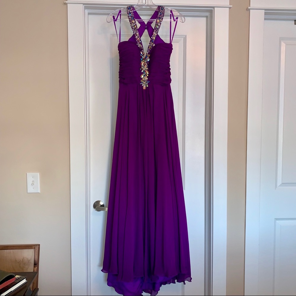 Purple Formal Dress - Gem